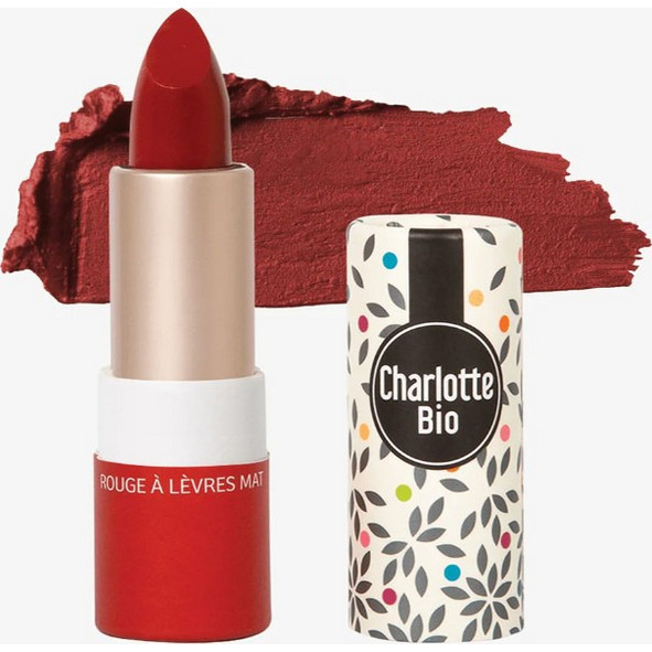 Charlotte Bio Poppy Long Lasting Matte Κραγιόν Stick 3.5gr | BestPrice.gr