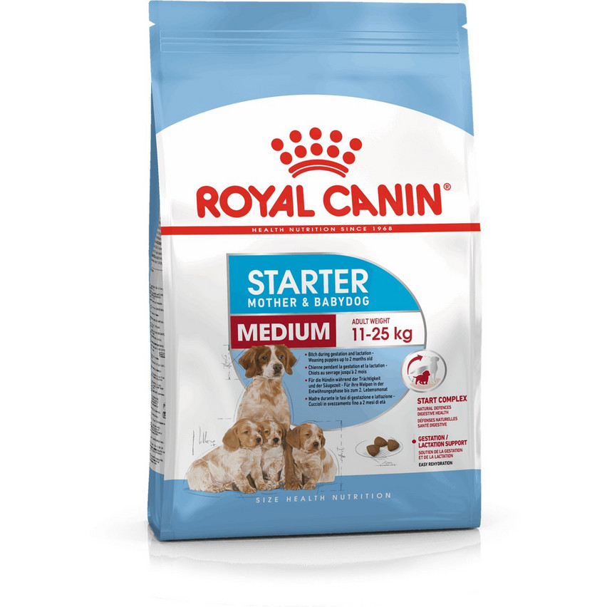 Royal Canin Medium Starter Mother & Babydog with Poultry & Rice 15kg ...
