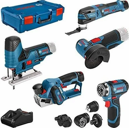 Bosch 12V Profi Set 5 pcs. GSR+GOP+GHO+GWS+GST | BestPrice.gr