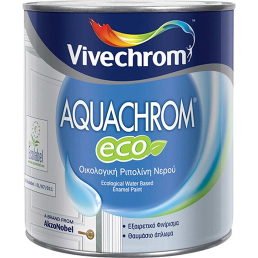 Vivechrom Aquachrom Eco Ριπολίνη Νέρου Ξύλου Βάση TR Ματ 2.5lt | BestPrice.gr