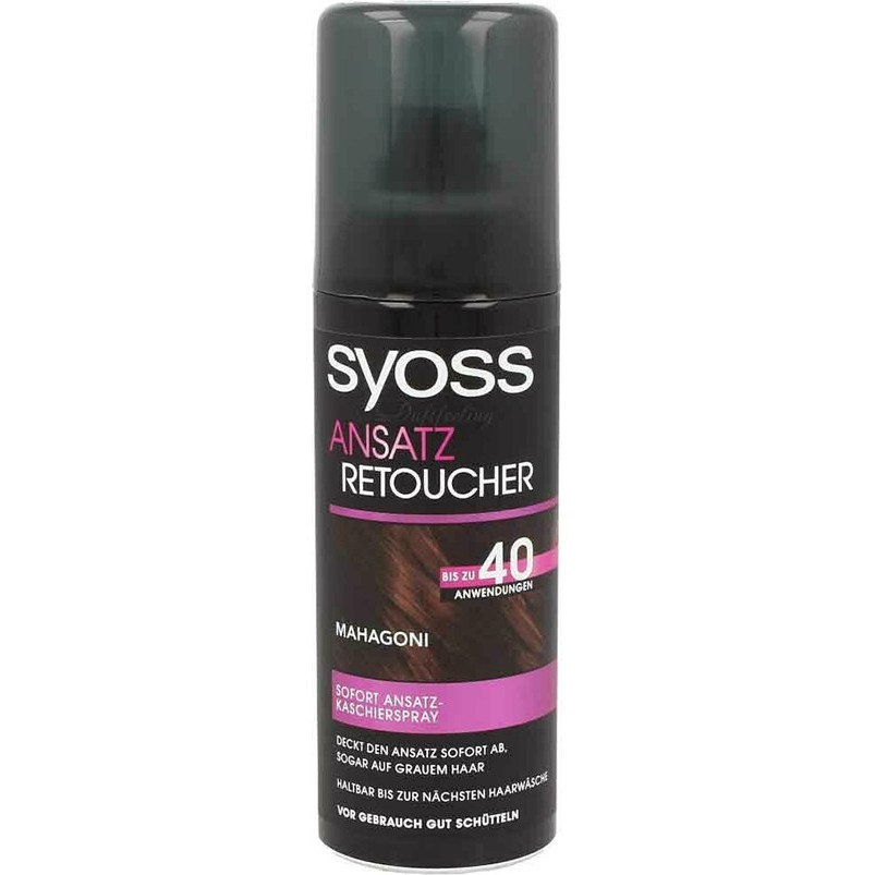 Syoss Root Retoucher Spray Mahogany Spray Βαφής Μαλλιών 120ml ...