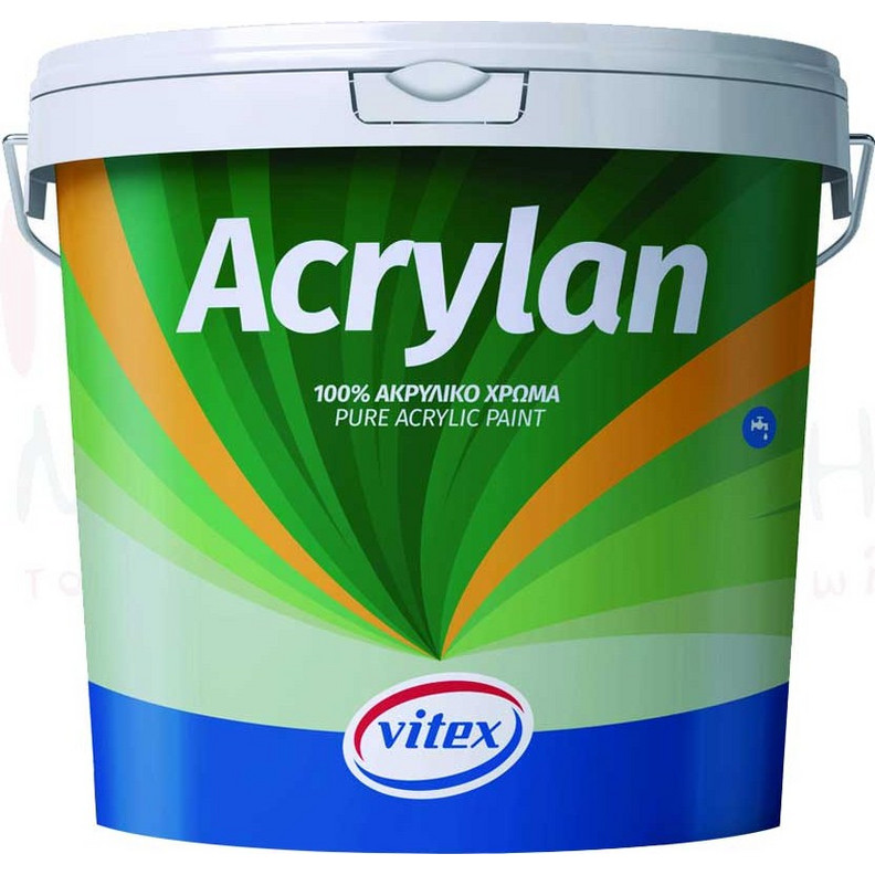 Vitex Acrylan Ακρυλικό Χρώμα Εξωτερικού Χώρου Βάση TR 10lt | BestPrice.gr