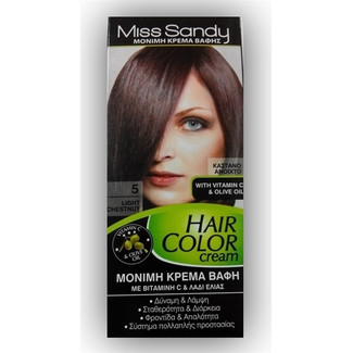 Miss Sandy 5/0 Καστανό Ανοιχτό Μόνιμη Βαφή Μαλλιών 60ml | BestPrice.gr