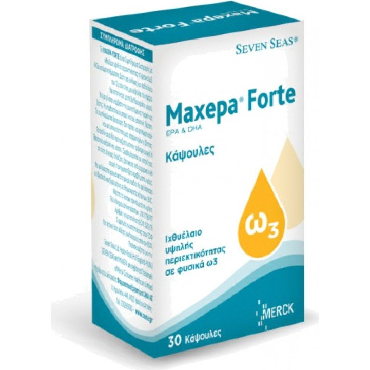 Seven Seas Maxepa Forte Ω3 30 Κάψουλες | BestPrice.gr