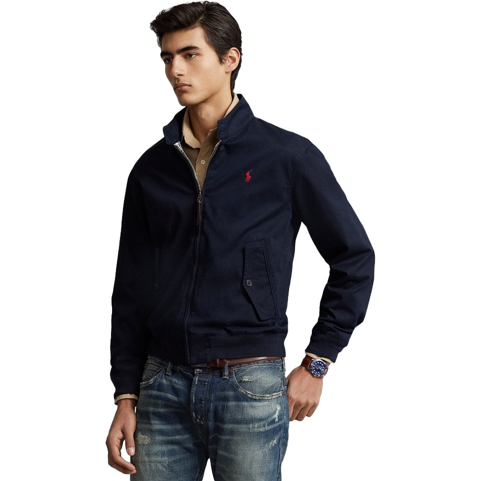 Polo Ralph Lauren Ανδρικό Μπουφάν Bomber Αντιανεμικό Navy Μπλε ...
