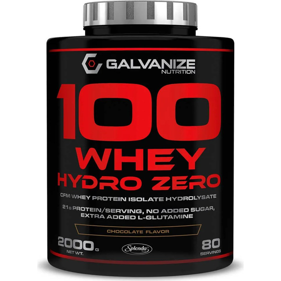 Galvanize Nutrition 100 Whey Hydro Zero Chocolate Πρωτεΐνη Ορού ...