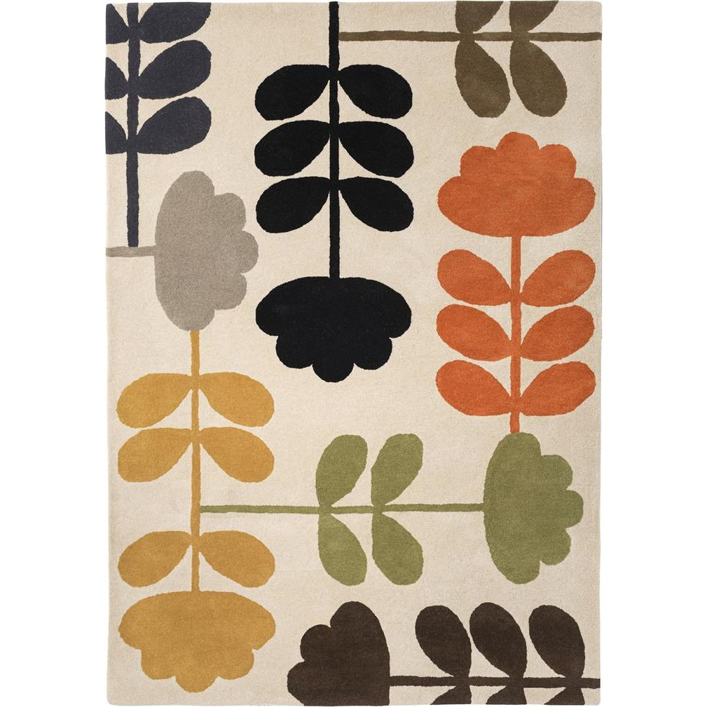 Orla Kiely Cut Stem Χειροποίητο Χαλί Ορθογώνιο Μάλλινο 250x350cm 61405 ...