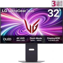LG UltraGear 32GX850A-B OLED HDR Gaming Monitor 32" 3840x2160 4K UHD ...