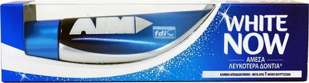 Aim White Now Οδοντόκρεμα για Λεύκανση κατά της Πλάκας της Ουλίτιδας ...