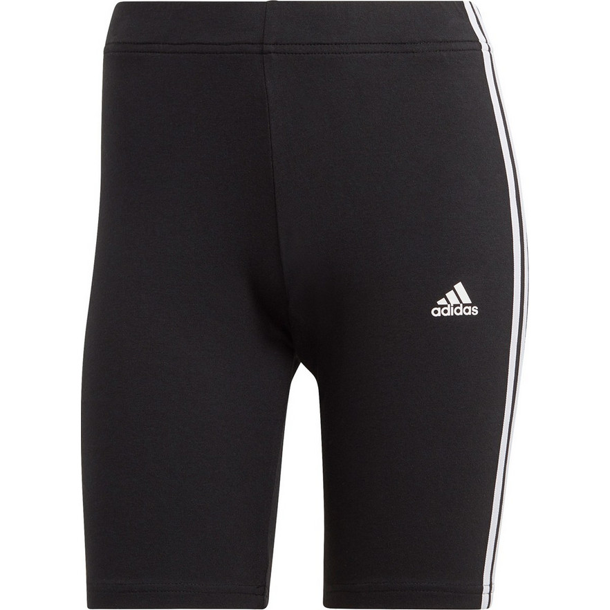 Adidas Essentials 3-Stripes Γυναικείο Κολάν Σορτς Ψηλόμεσο Μαύρο GR3866 ...
