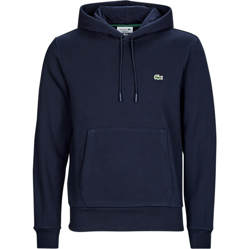 Lacoste Ανδρικό Φούτερ με Κουκούλα & Τσέπες Navy Μπλε 3SH9623-166 ...