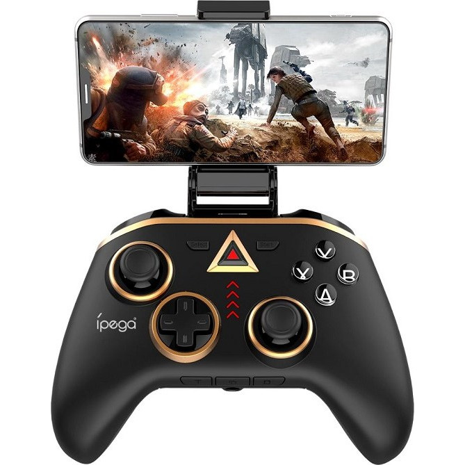 Ipega PG-9097 Wireless Controller Κινητού Android iOS & PC Black Gold | BestPrice.gr