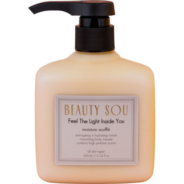 Beauty Sou Feel The Light Inside You Ενυδατική Κρέμα Σώματος 400ml ...