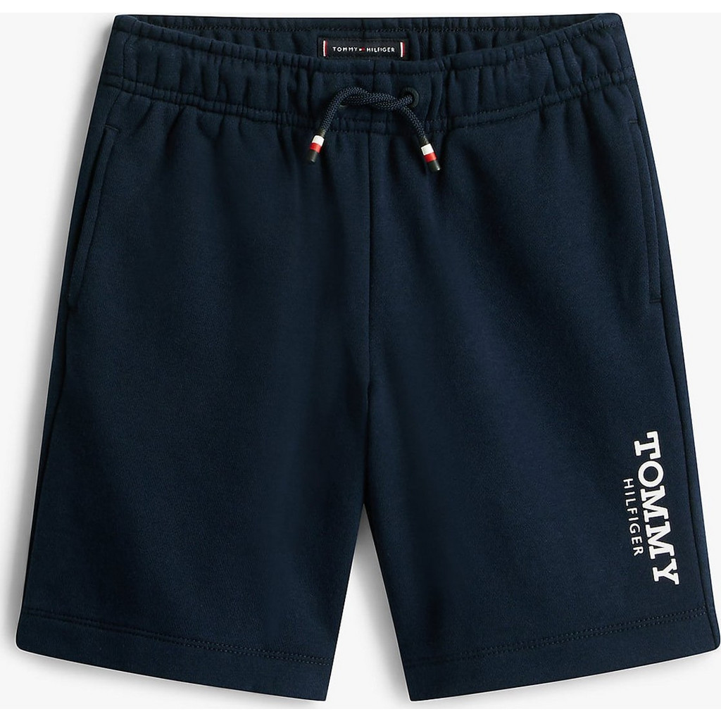 Tommy Hilfiger Παιδική Βερμούδα Υφασμάτινη Navy Μπλε KB0KB10023-C1G ...