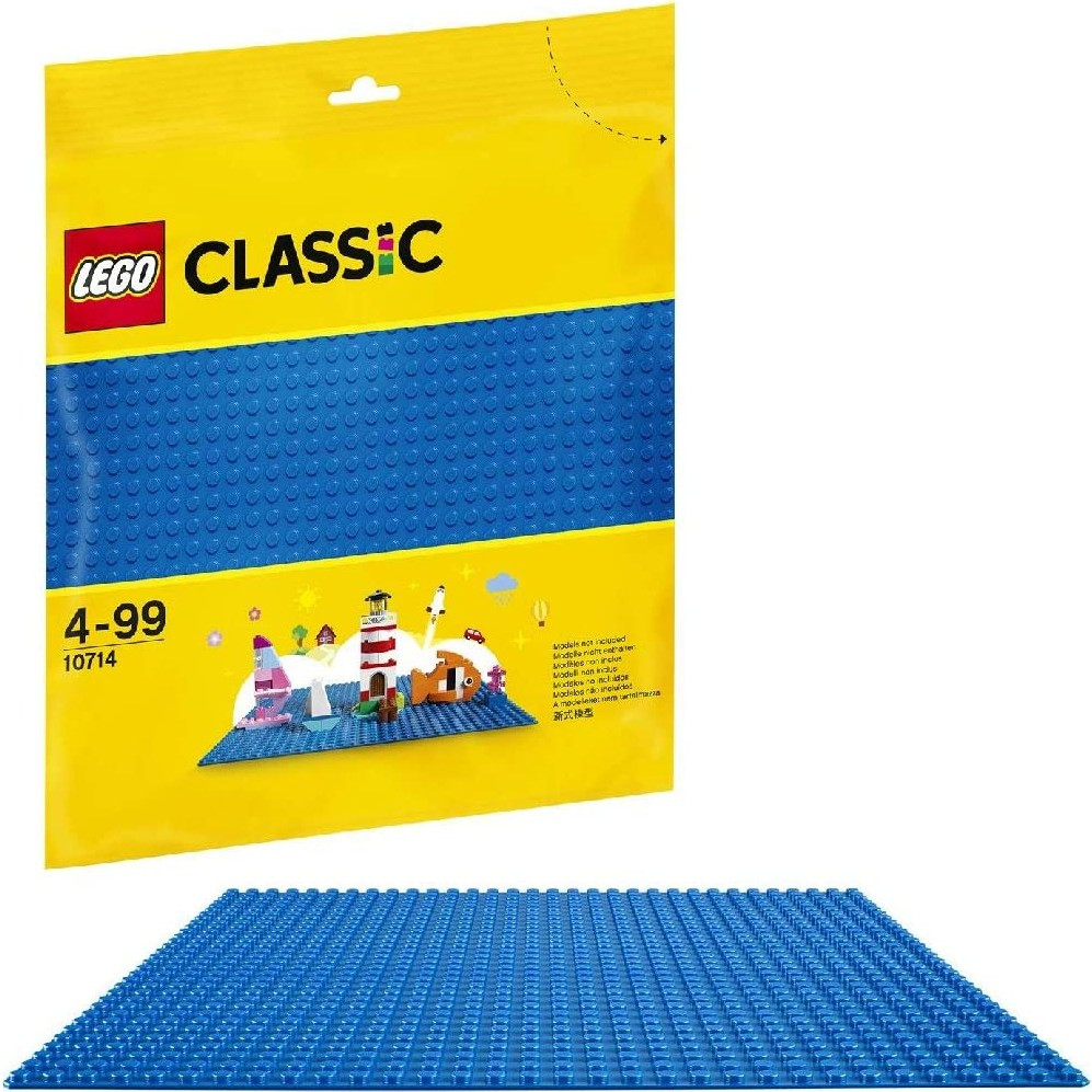 Lego Classic Blue Baseplate για 4+ Ετών 10714 | BestPrice.gr