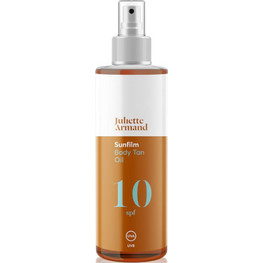 Juliette Armand Sunfilm Body Tan Λάδι Μαυρίσματος Σώματος SPF10 200ml ...