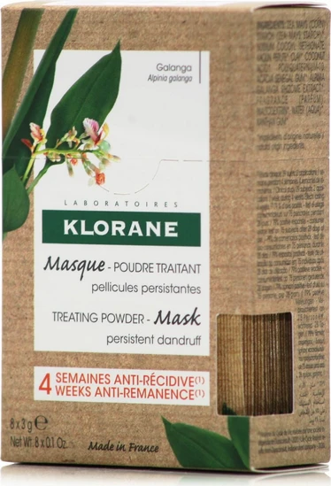 Klorane Galanga Treating Powder Μάσκα Μαλλιών κατά της Πιτυρίδας για ...