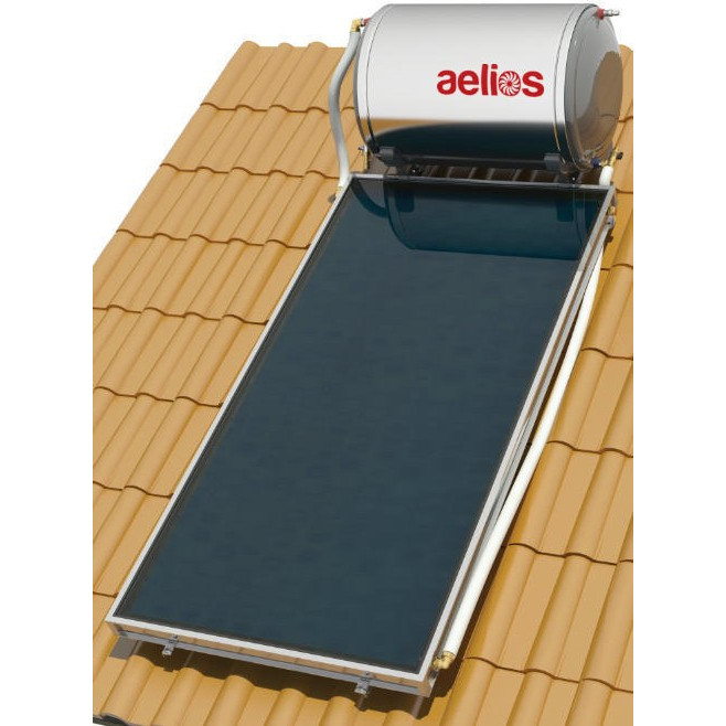 Nobel Aelios CUS Ηλιακός Θερμοσίφωνας 120lt 2m² Glass Διπλής Ενέργειας ...