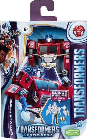Hasbro Transformers Earthspark Optimus Prime Build A Figure F6735 ...