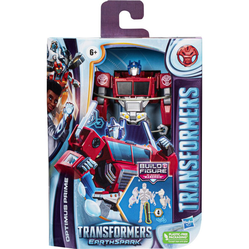 Hasbro Transformers Earthspark Optimus Prime Build A Figure F6735 ...