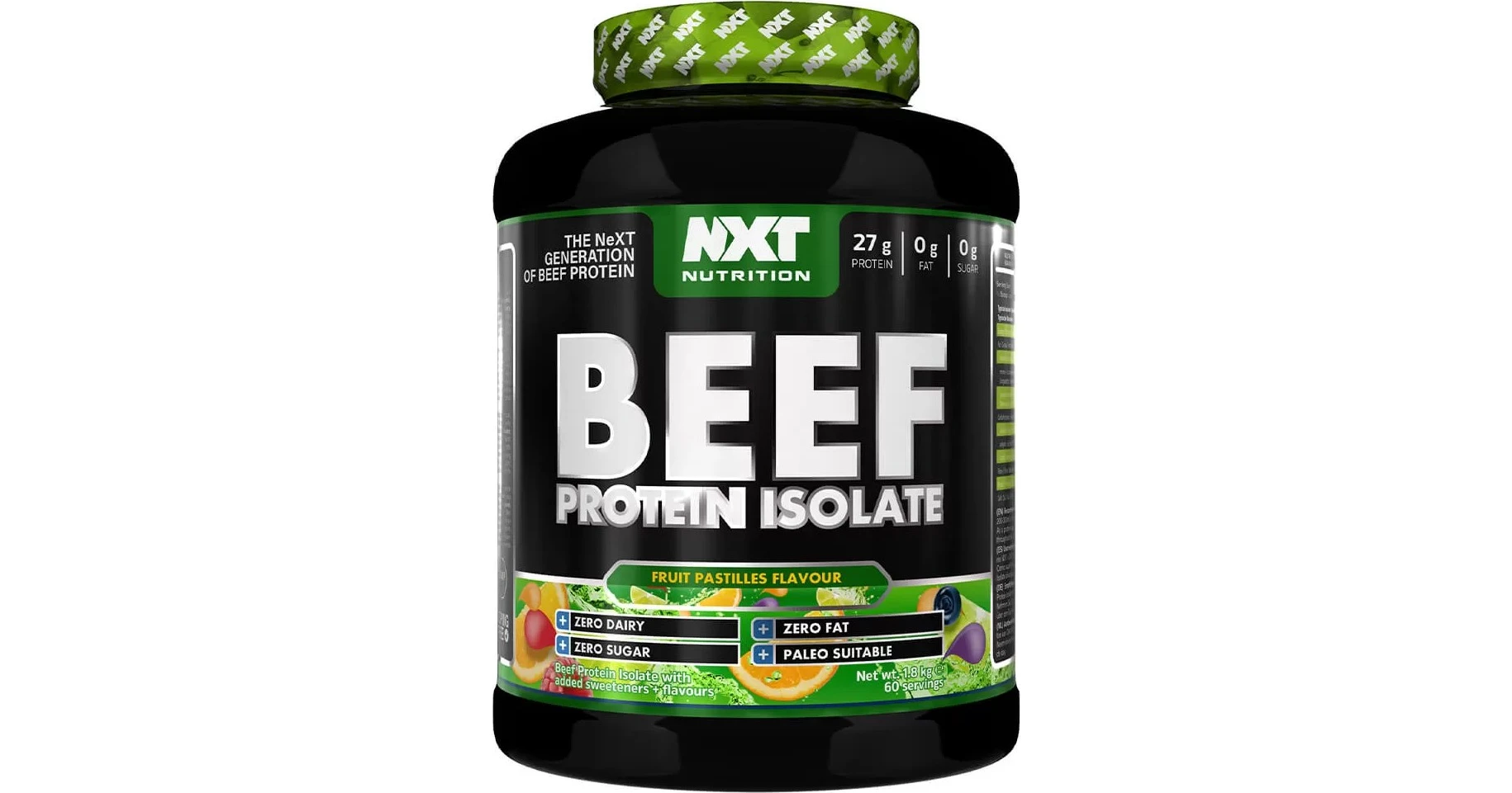 NXT Nutrition Beef Isolate Fruit Pastilles Πρωτεΐνη Γράμμωσης Χωρίς ...