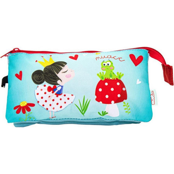 Must Princess With Frog Κασετίνα με 2 Θήκες Μπλε 000585087 | BestPrice.gr