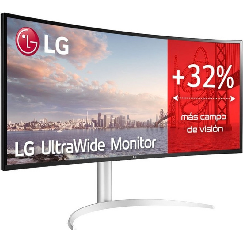 LG 40WP95CP-W Ultrawide IPS HDR Curved Monitor 39.7" 5120x2160 72Hz 5ms ...
