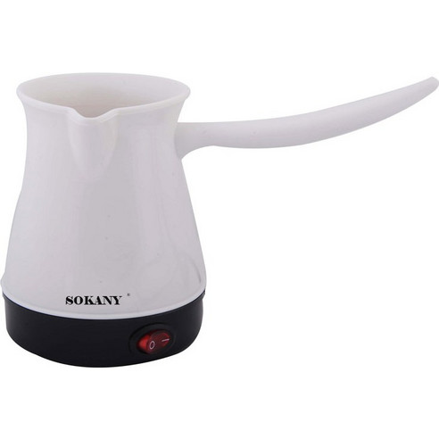 Sokany SK-205 Ηλεκτρικό Μπρίκι 600W 500ml Λευκό | BestPrice.gr