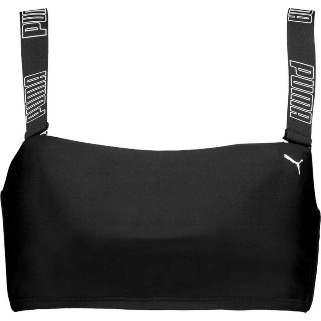 Puma Bandeau Αθλητικό Γυναικείο Μαγιό Bikini Top Μαύρο 701226347-003 ...