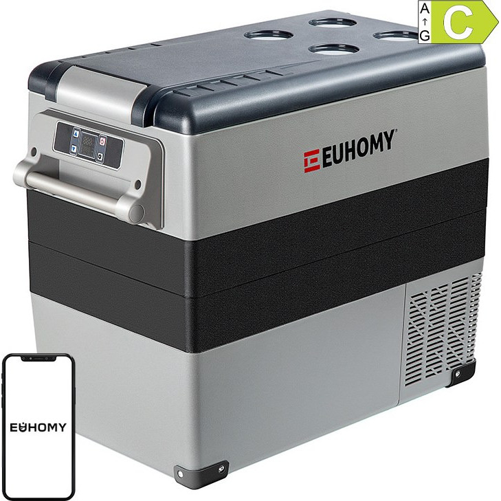 Euhomy Ηλεκτρικό Φορητό Ψυγείο 55lt 12V / 220V / 24V CF001 | BestPrice.gr