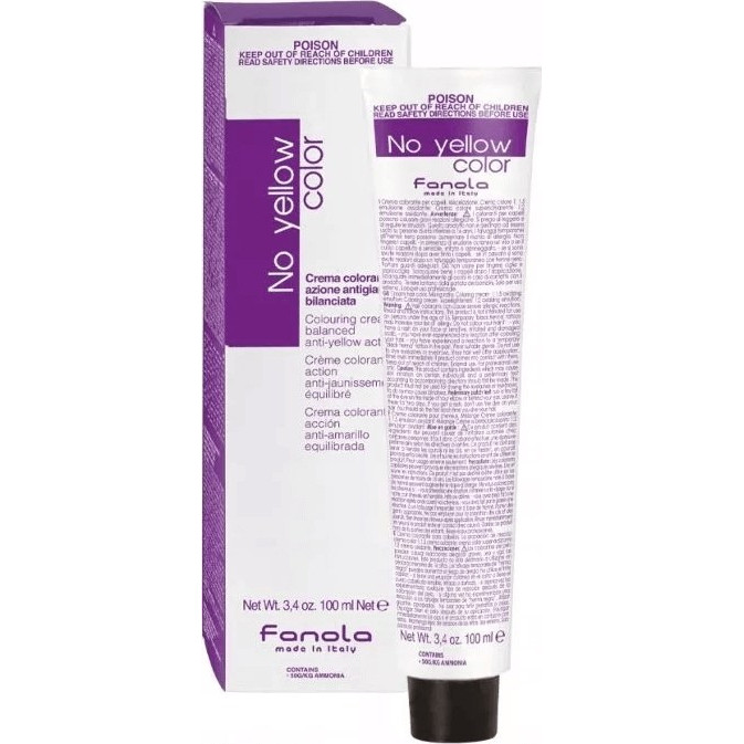 Fanola No Yellow Color T.Green Μόνιμη Βαφή Μαλλιών 100ml | BestPrice.gr