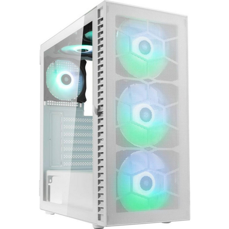 Kolink Unity Meshbay White Gaming Midi Tower Κουτί Υπολογιστή RGB με ...