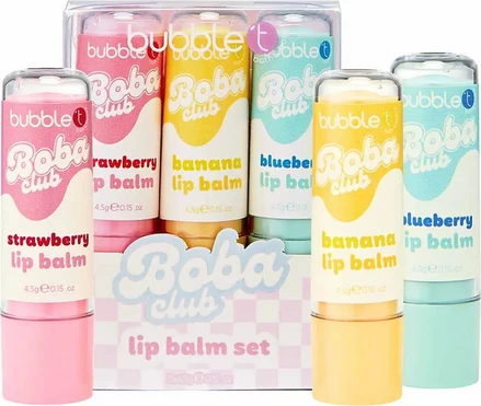 Bubble T Boba Tea Lip Balm με Χρώμα 3x4.5gr | BestPrice.gr