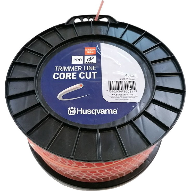 Husqvarna Core Cut Μεσινέζα Πολύπλευρη 3.3mm x 120m | BestPrice.gr