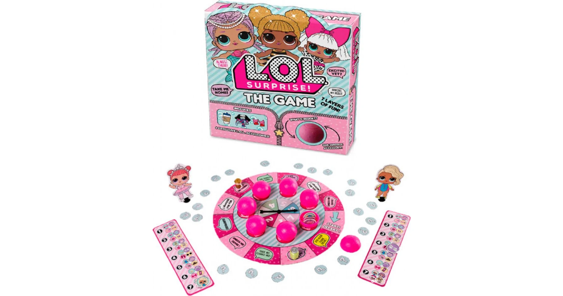 Spin Master L.O.L Surprise The Game Επιτραπέζιο Παιχνίδι για Παιδιά 5 ...