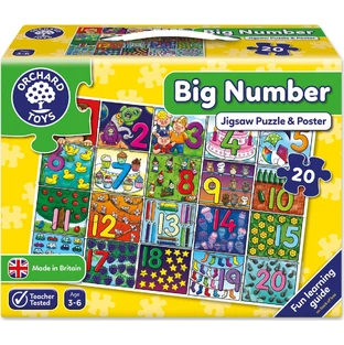 Orchard Toys Giant Number 20pcs | BestPrice.gr