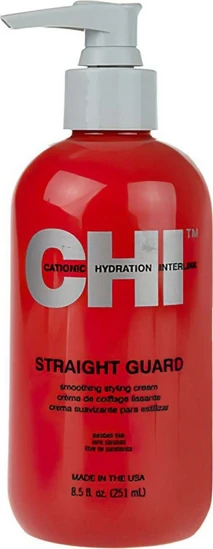 Chi Straight Guard Smoothing Styling Κρέμα Φορμαρίσματος Μαλλιών 251ml ...