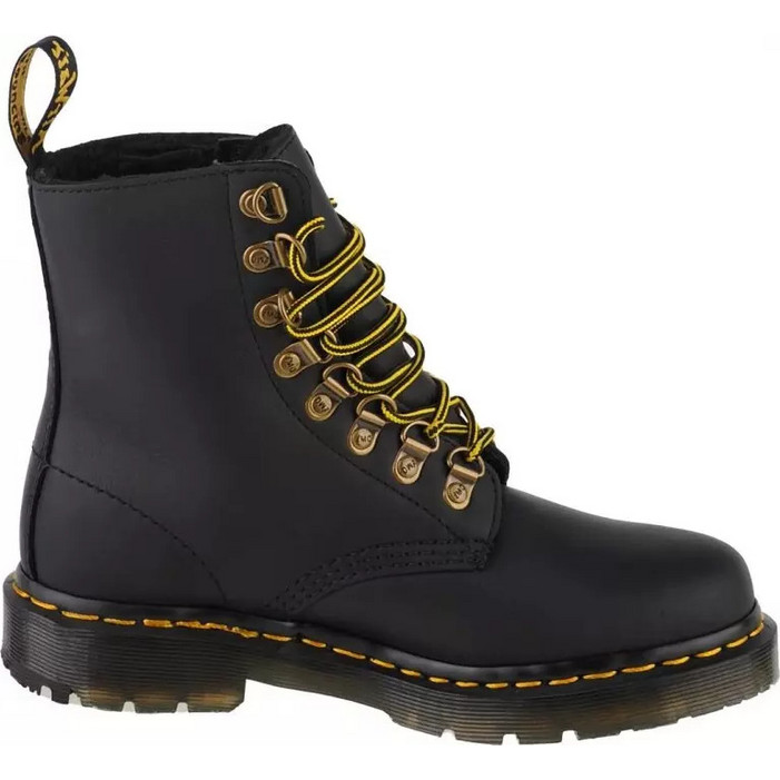 Dr. Martens 1460 Pascal Γυναικεία Αρβυλάκια Δερμάτινα Μαύρα με Χοντρό ...