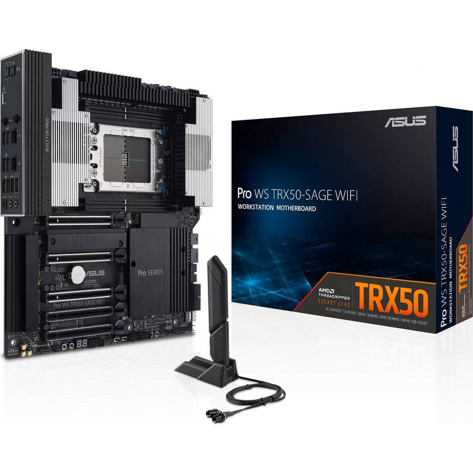 Asus Pro WS TRX50-SAGE WiFi Motherboard CEB με AMD sTR5 Socket ...