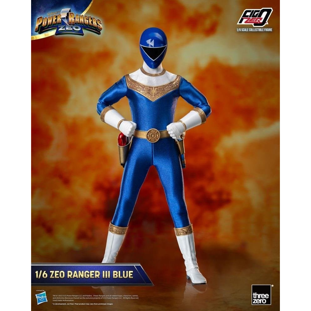 ThreeZero Power Rangers Zeo Ranger III Blue 30cm | BestPrice.gr