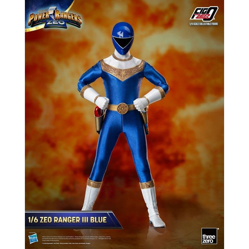 ThreeZero Power Rangers Zeo Ranger III Blue 30cm | BestPrice.gr