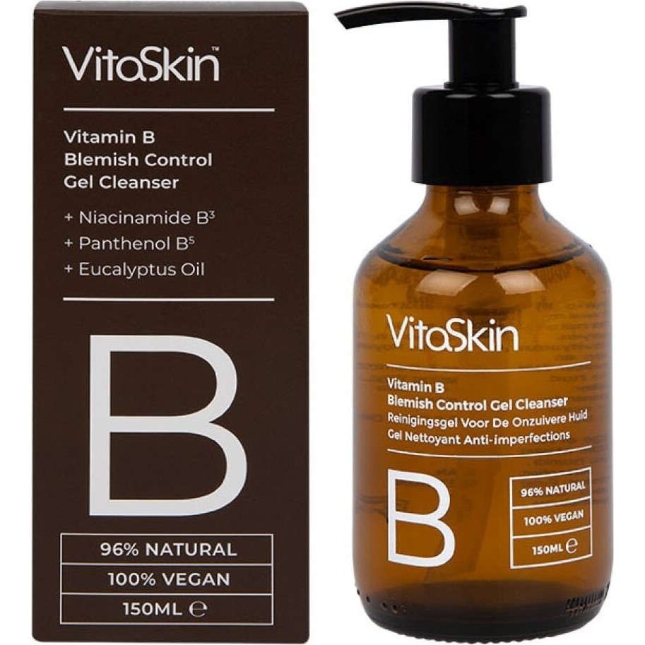 Vitaskin Vitamin B Ενυδατικό Gel Καθαρισμού Προσώπου 150ml | BestPrice.gr