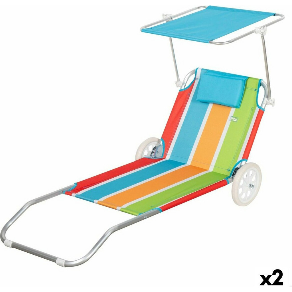 Ξαπλώστρες Παραλίας Πολύχρωμο | BestPrice.gr
