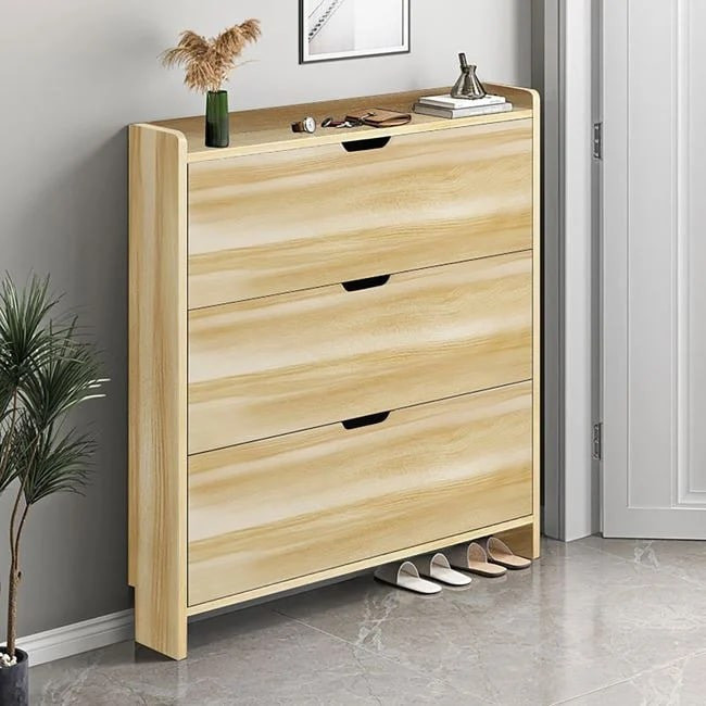 Woodwell Παπουτσοθήκη Ξύλινη Sonoma M80xΠ17xY115cm Ε8330,3 | BestPrice.gr