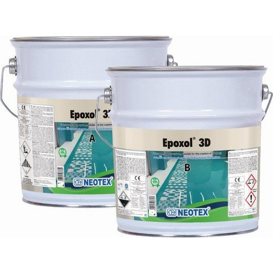 Neotex Epoxol 3D Ρητίνη Υγρού Γυαλιού 2 Συστατικών 1kg | BestPrice.gr