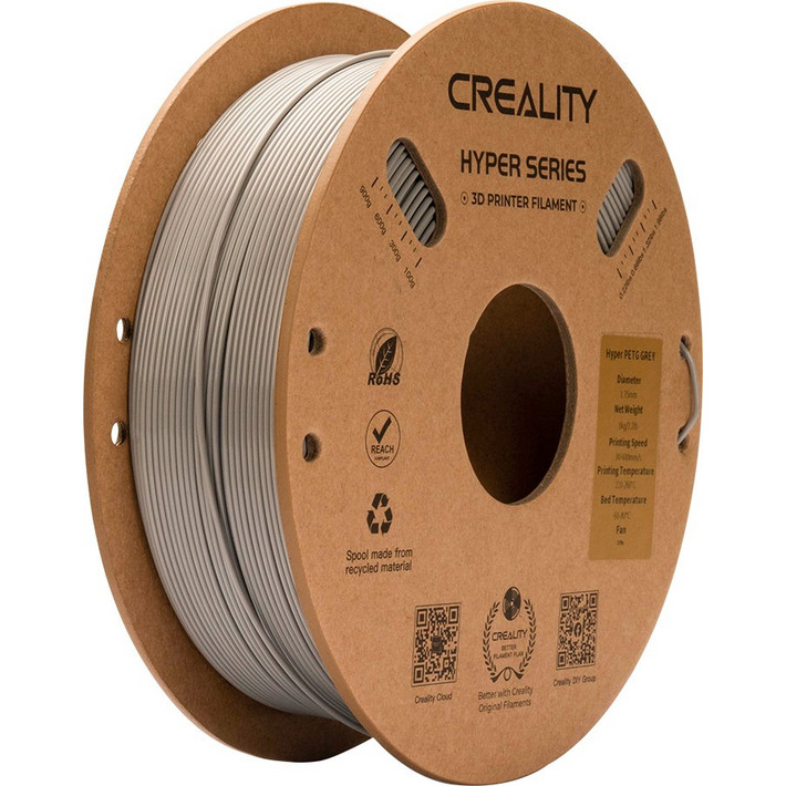 Creality PETG 1.75mm Hyper Grey 1kg | BestPrice.gr