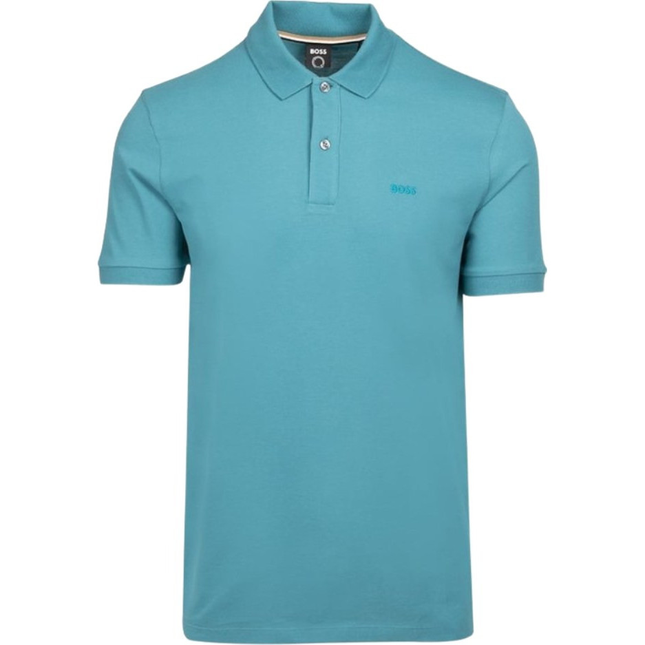 Hugo Boss Ανδρική Μπλούζα Polo Κοντομάνικη Γαλάζια 50468301-365 ...