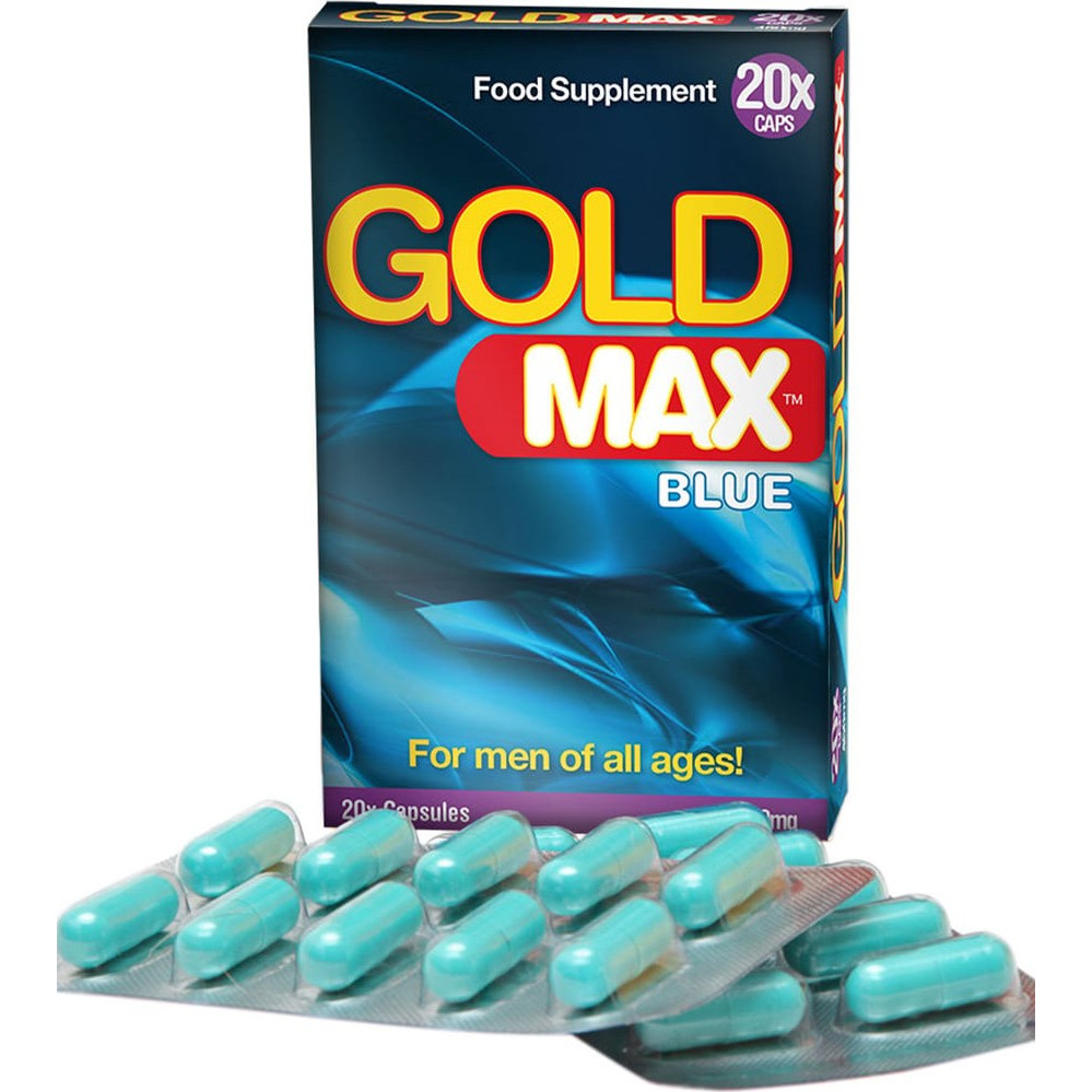 GoldMAX Blue 450mg 20 Κάψουλες | BestPrice.gr
