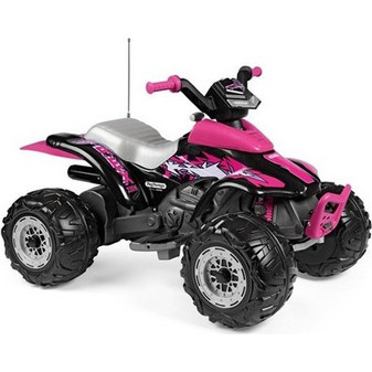Peg Perego Corral T-Rex Ηλεκτροκίνητη Παιδική Γουρούνα 12V Ροζ ...