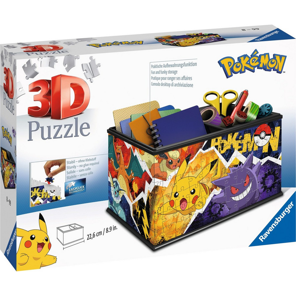 Ravensburger 3D Pokemon Storage Box 223pcs | BestPrice.gr